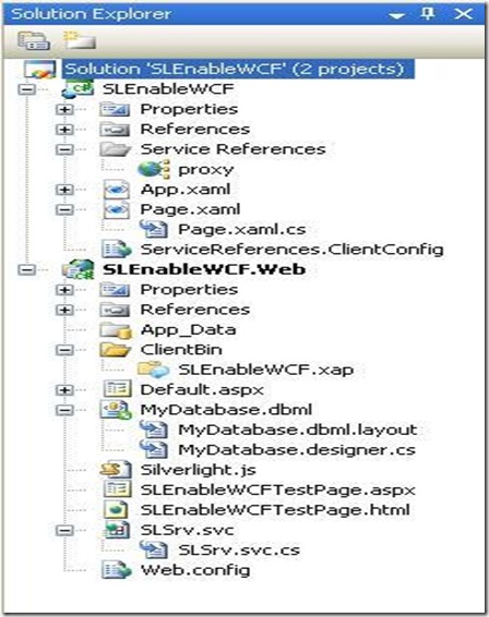 Explore .NET with Vikram Pendse: Silverlight 2 Grid with Silverlight Enabled WCF Services